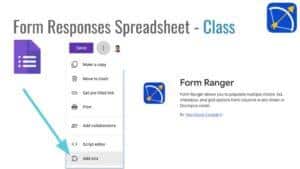 Automatically update Google Forms questions with Form Ranger
